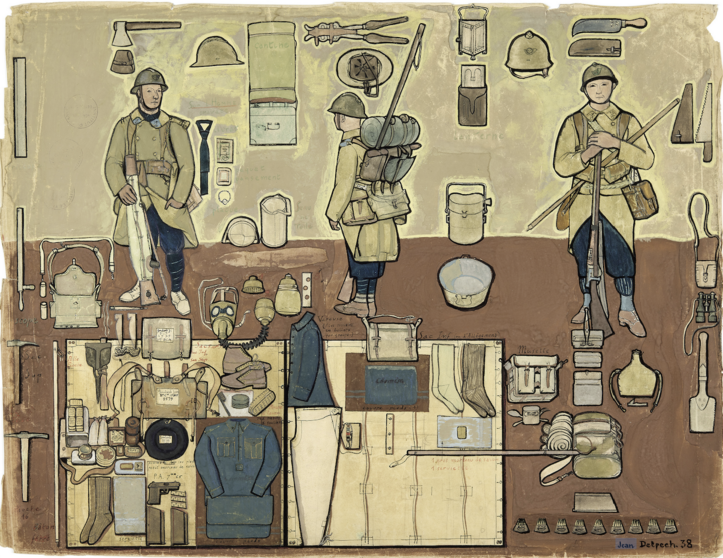 The war works of Jean Delpech (1938-1945)