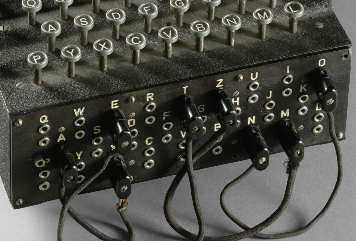 Machine cryptographique de type "Enigma" - Musée de l'Armée