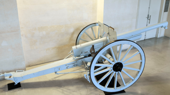 75 mm field gun, 1897 model - Musée de l'Armée